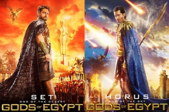 Gerard Butler as Set, god of desert in "Gods of Egypt" trailer ...