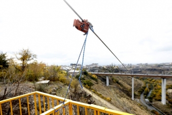 Armenia's capital Yerevan now hosts longest zip-line in the region ...