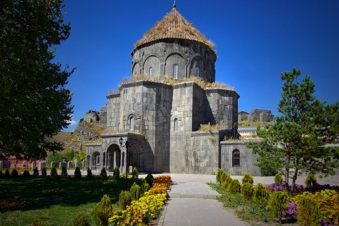 Erdogan shares pic of Armenian church-turned mosque to greet Muslims ...