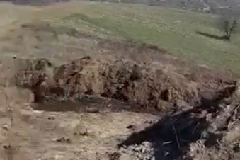 Footage proves Azeri troops firing shots near Armenian villages ...