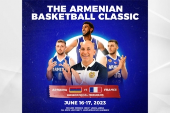 Armenian, French basketball teams to play friendly matches in LA ...