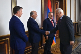 Armenian president, AAA discuss ongoing projects in Yerevan - PanARMENIAN.Net