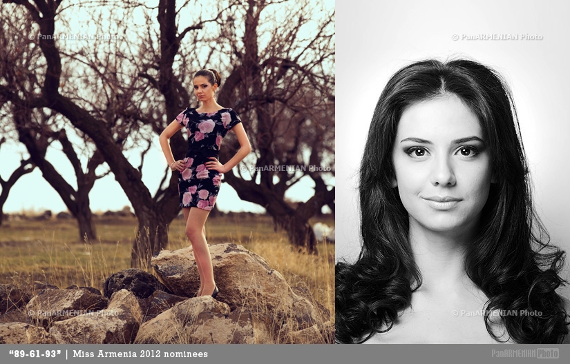 "89-61-93". Miss Armenia 2012 nominees (photoset) - PanARMENIAN Photo