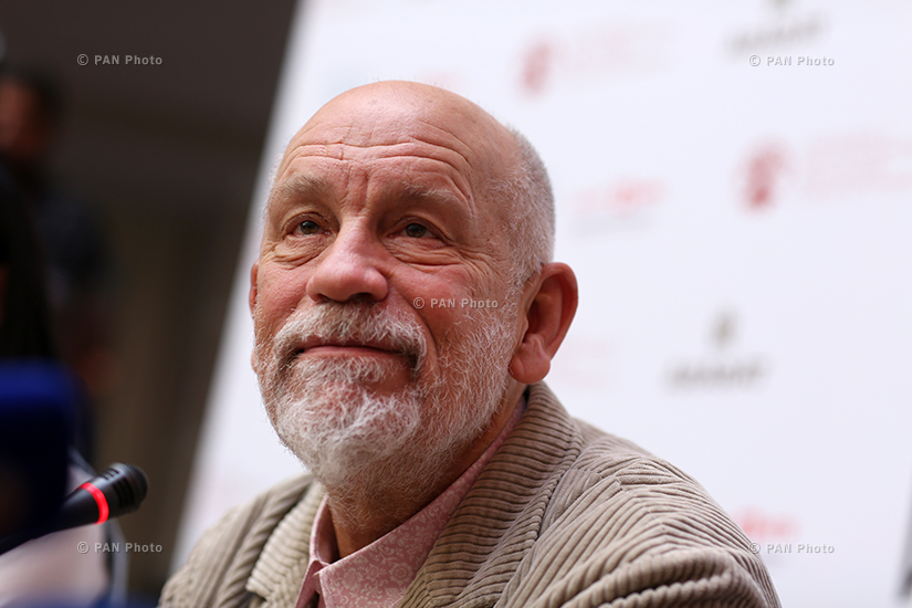 Press conference of american actor, director, and producer John ...