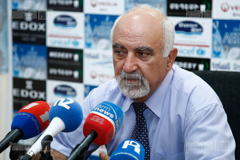 Chairman of Union for National Self-Determination Paruyr Hayrikyan ...