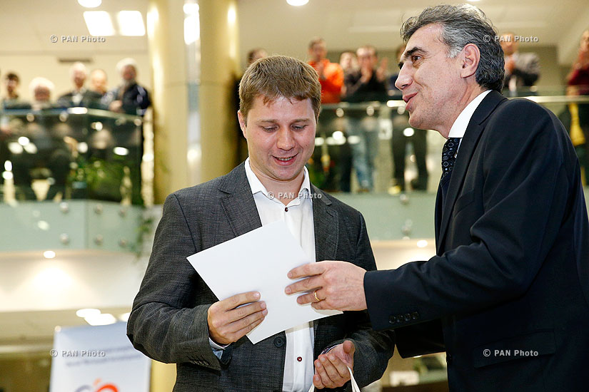 The 15th European Individual Chess Championship: Awarding ceremony ...